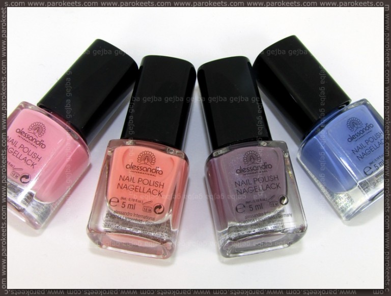 Review and swatches: Alessandro It Girl LE