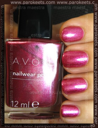 Review and swatches: Avon - Nailwear Pro: Pink Radiance, Night Violet ...