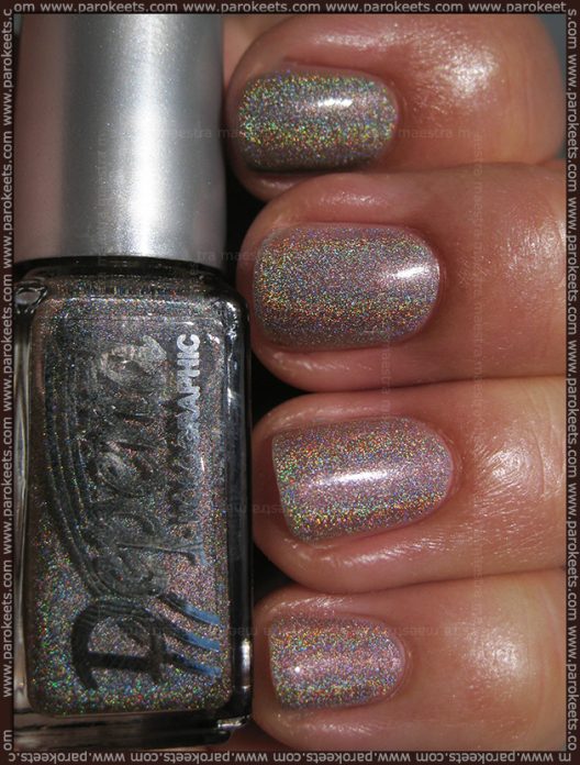 Depend - Holographic nail polishes (swatches, review)