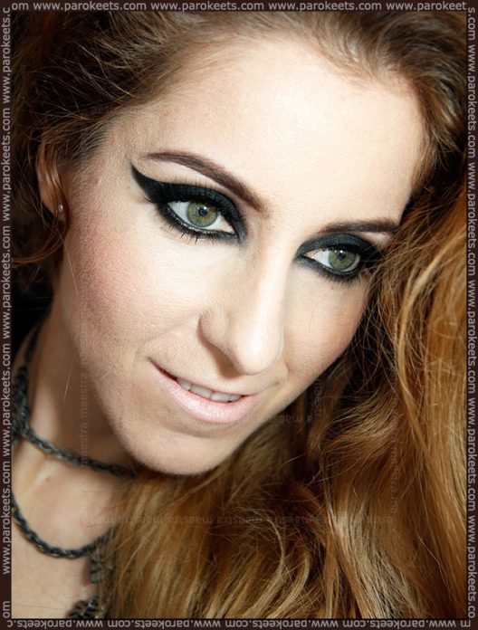 Rock Chic(k) make up look